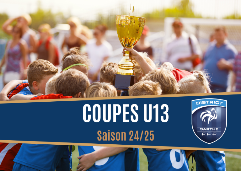 COMPÉTITIONS – DISTRICT DE LA SARTHE DE FOOTBALL